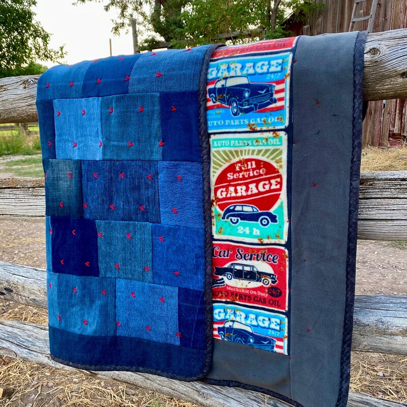 Upcycled Quilt - Etsy