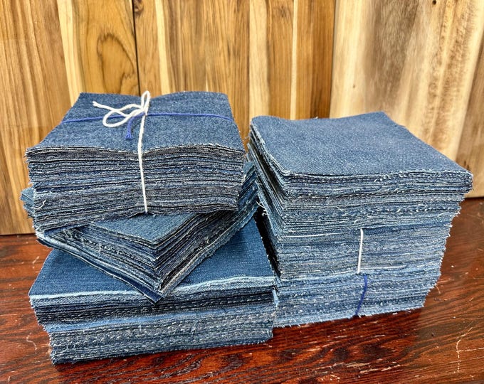 Boho Floral Sashiko Denim Patch, Jeans Repair Applique - Etsy