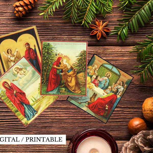 Orthodox Prayer Card - Etsy