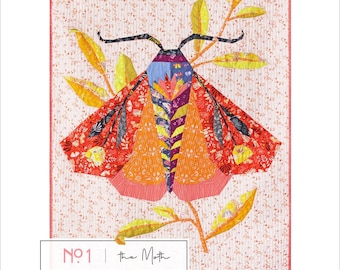 The Moth Quilt Pattern Wondergarden Modern Quilt Patterns by Tamara ...