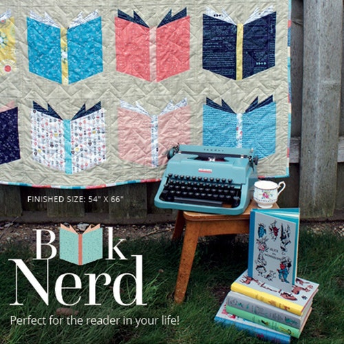 Book Nerd Quilt Pattern by Angela Pingel - Etsy UK