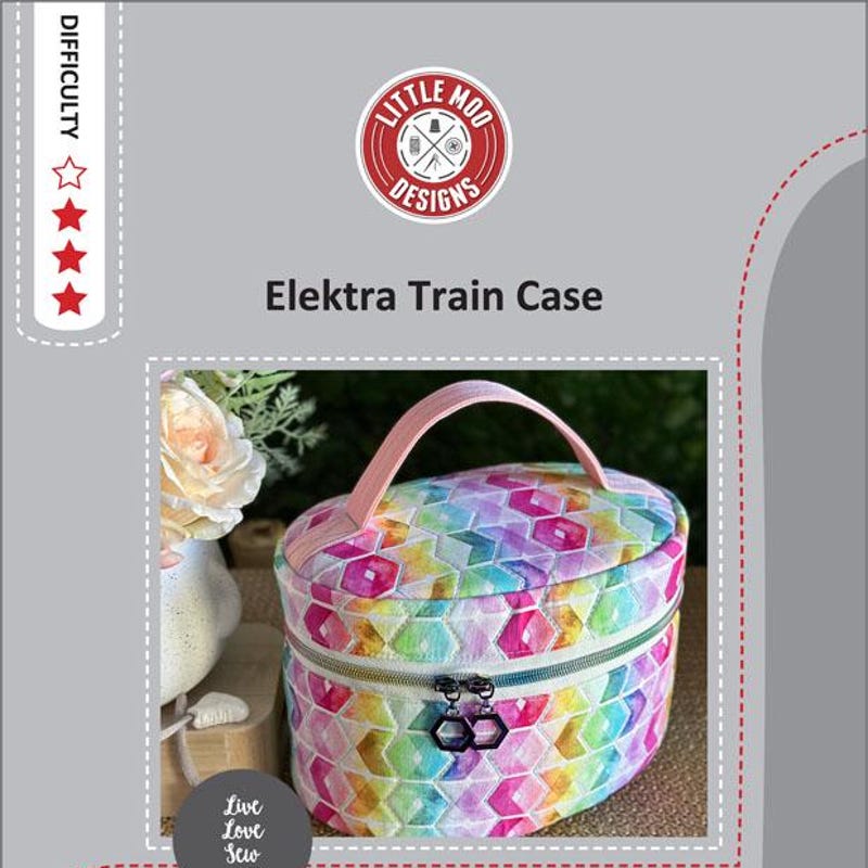 Train Case Pattern - Etsy