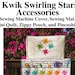 Kwik Swirling Stars Accessories Quilted Pattern by Two Kwik Quilters - Etsy