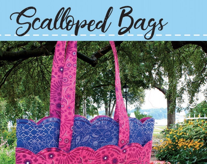 Scalloped Bags Pattern by Poor House Quilt Desgins - in R Form Double ...