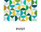 Pivot Quilt Pattern From Modern Handcraft by Daksiewicz | Etsy