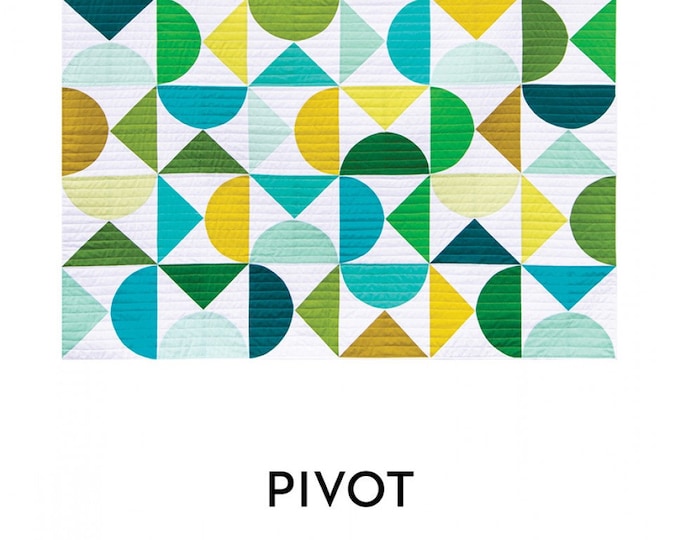 Pivot Quilt Pattern From Modern Handcraft by Daksiewicz, Nicole - Etsy