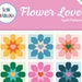 Flower Love Quilt Pattern by Sew Mariana - Etsy