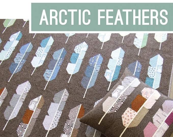 Arctic Feathers Quilt Pattern by Elizabeth Hartman - Etsy
