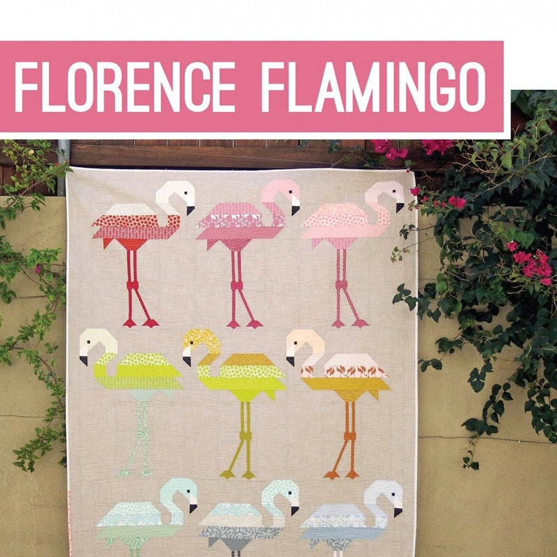 Flamingo Quilt Pattern - Etsy