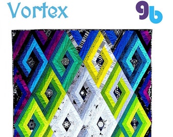 Vortex Quilt Pattern - Etsy