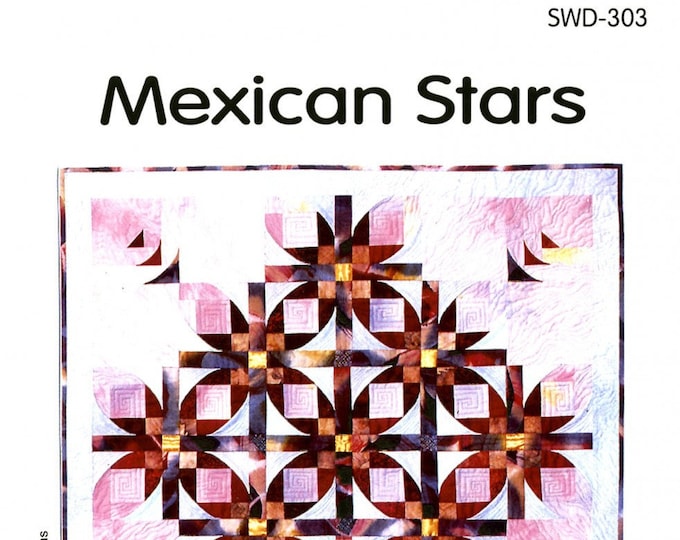 Mexican Stars Quilt Pattern by Southwind Desgins - Etsy