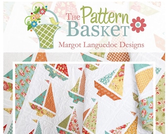 Boat Day Sailboat Quilt Pattern by the Pattern Basket - Etsy