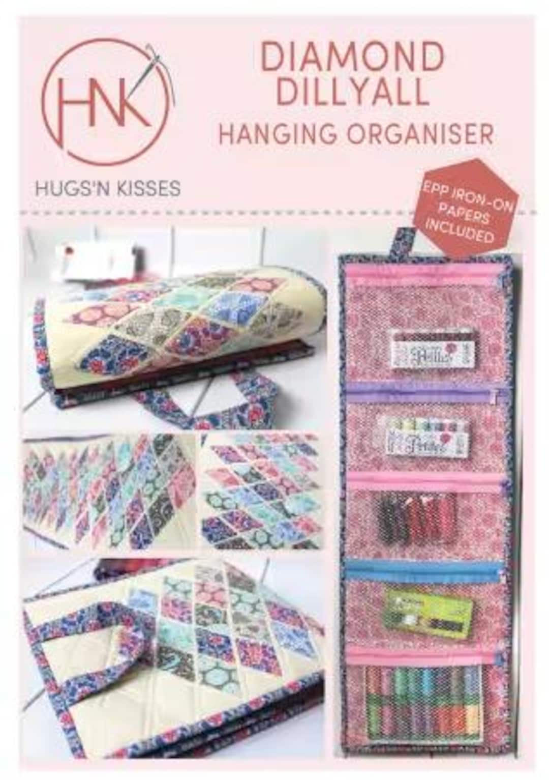 Diamond Dilly All Pattern - EPP Iron on Papers Included by Hugs N ...