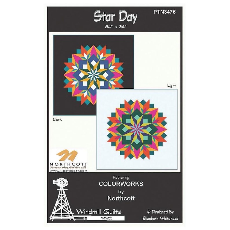 Star Day Quilt Pattern - Northcott - Etsy