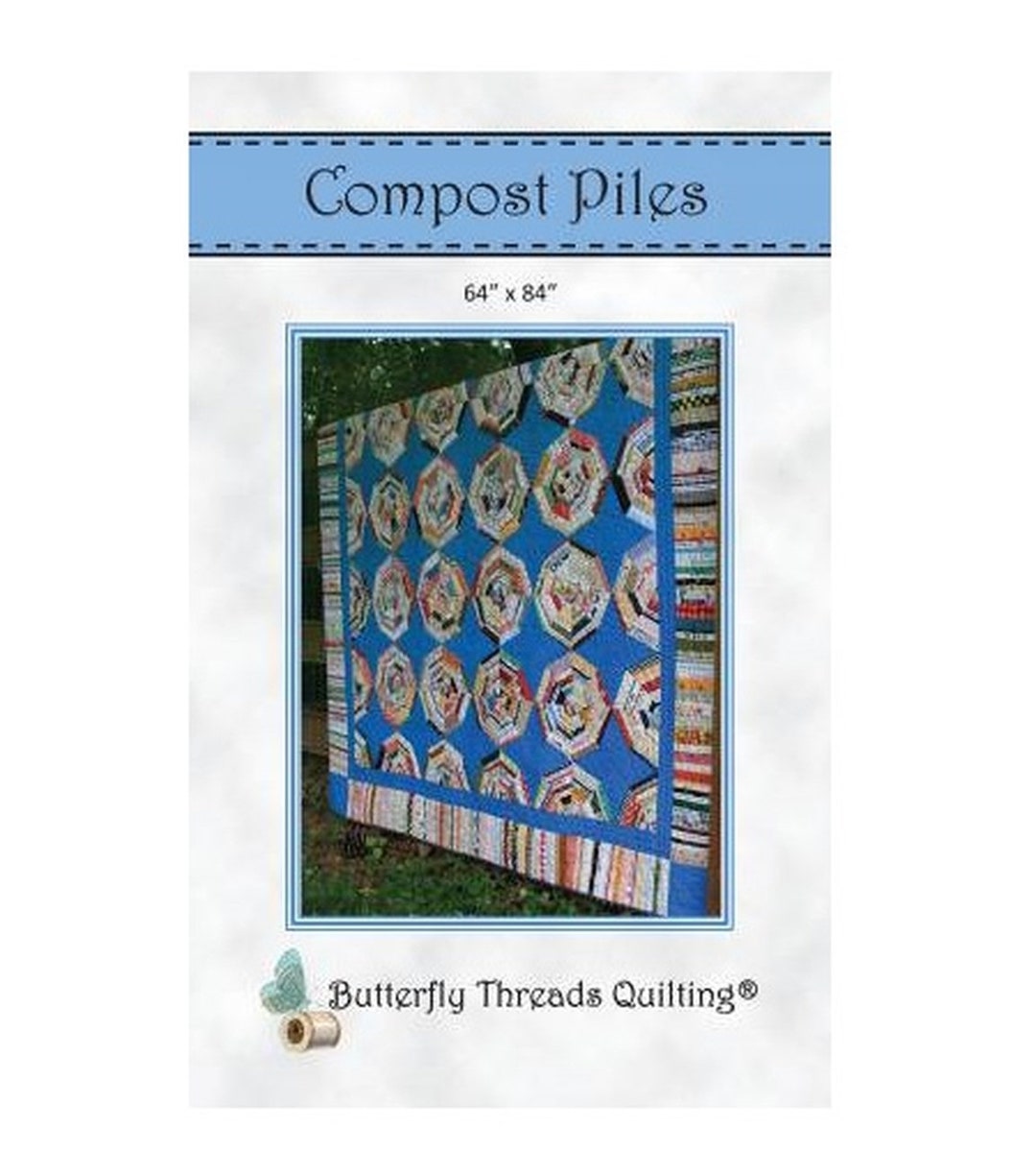 Compost Piles Quilt Pattern - by Butterfly Threads Quilting - Etsy