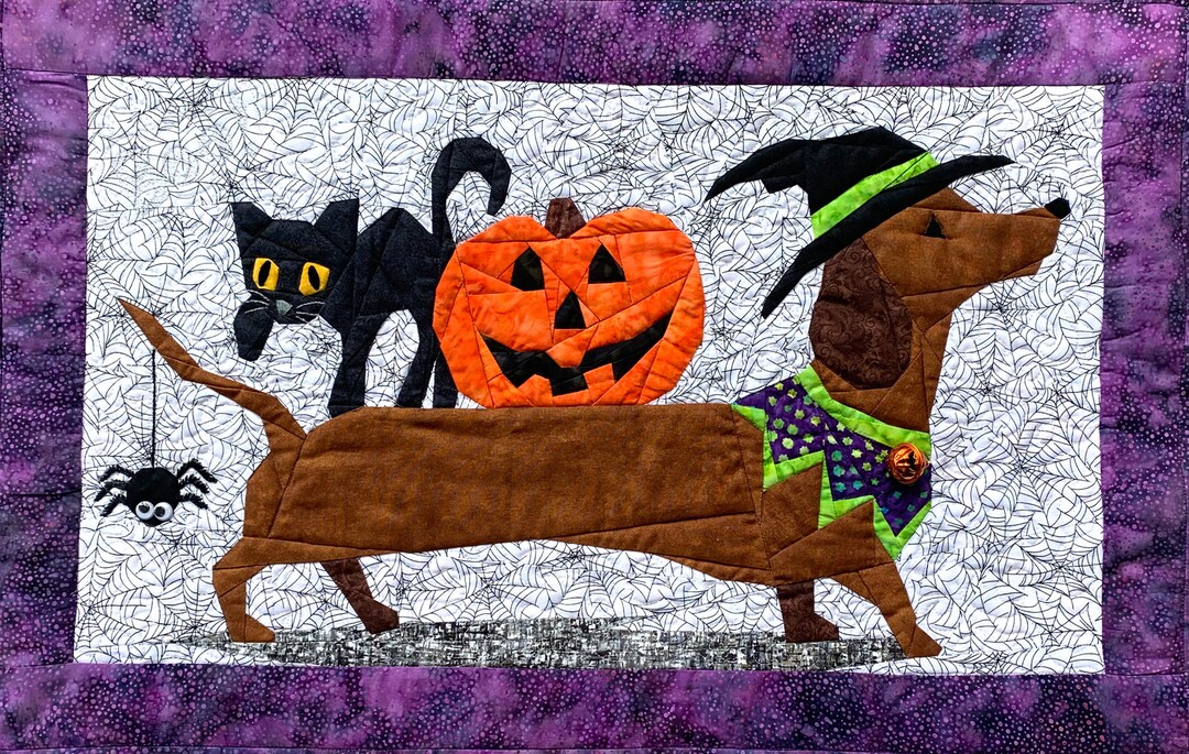 Howloweenie Quilt Pattern by England Design - Etsy