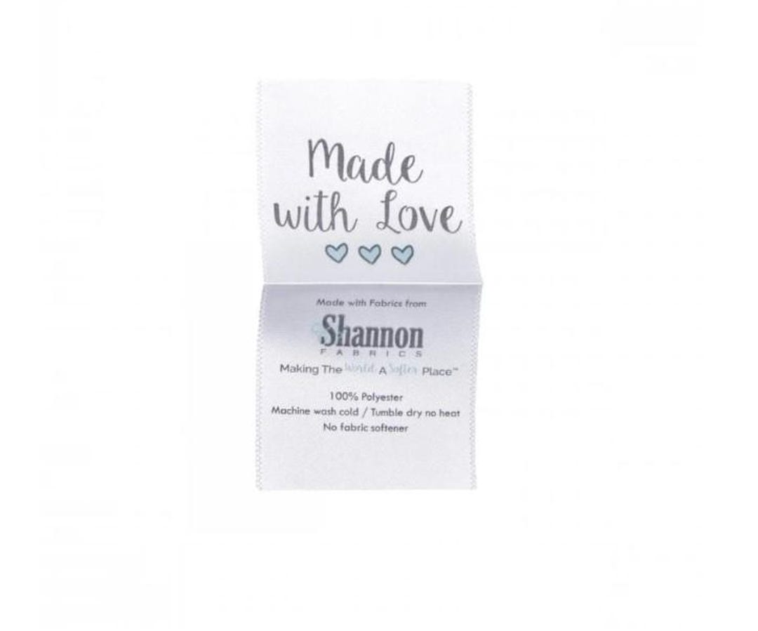 Shannon Made With Love Labels - 5 Pcs - Etsy