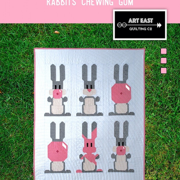 Bunny Quilt Pattern - Etsy