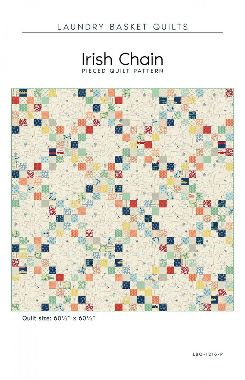 Irish Chain Quilt Pattern - Laundry Basket Quilts - Etsy