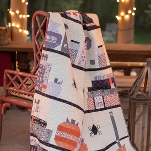 Spooky Shelfie Quilt Pattern - Melissa Mortenson - Etsy