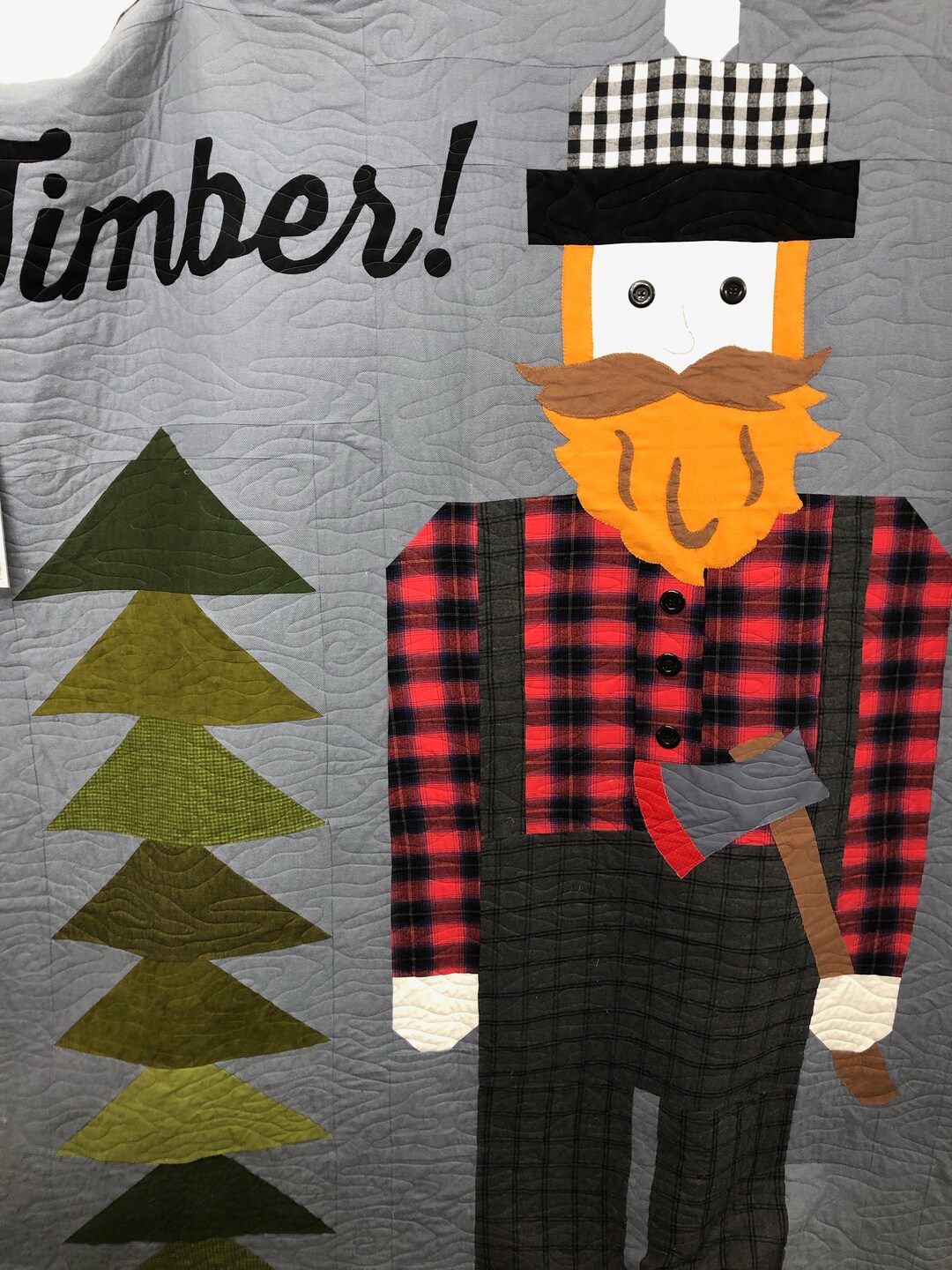 Timber Lumberjack Quilt Kit - Etsy