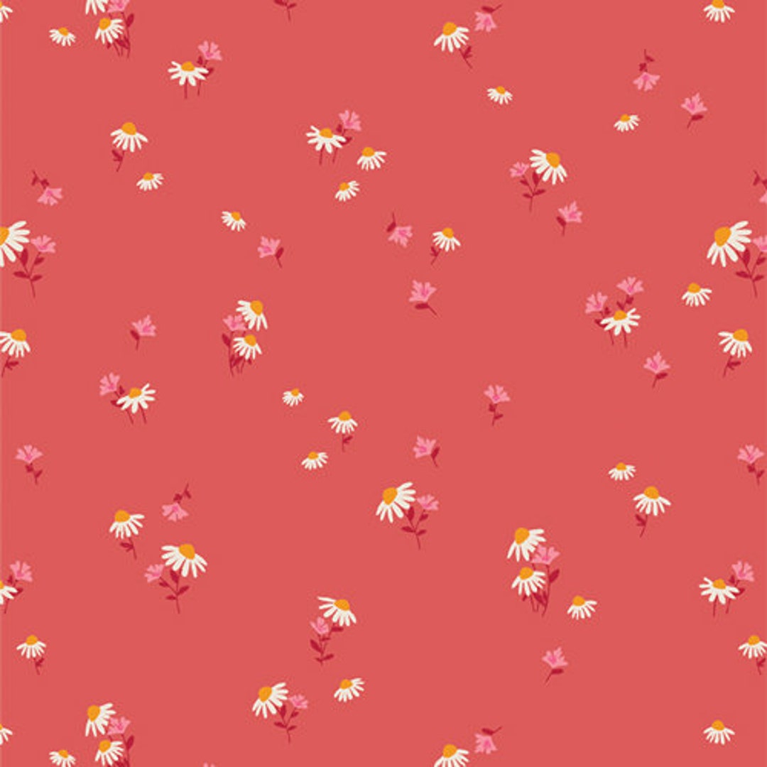 Art Gallery Fabric - the Flower Fields - Delicate Rosewood - FLF85907 ...