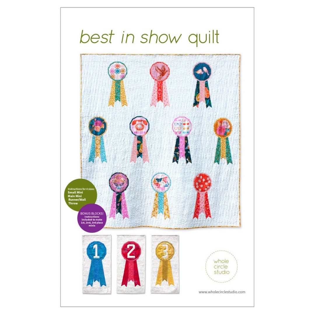 Best in Show Quilt Pattern - by Whole Circle Studio - Etsy