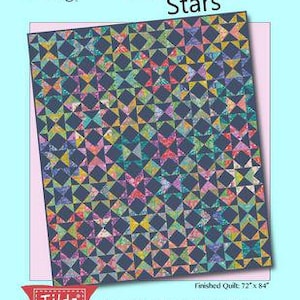 Blooming Star Quilt Pattern - Designs by Sarah J - Etsy