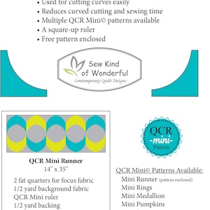 Sedona Quilt Pattern by Sew Kind of Wonderful With Mini Quick Curve ...