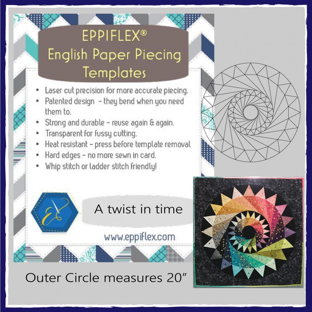 Eppiflex Templates English Paper Piecing Template EPP Set Options NEW ...