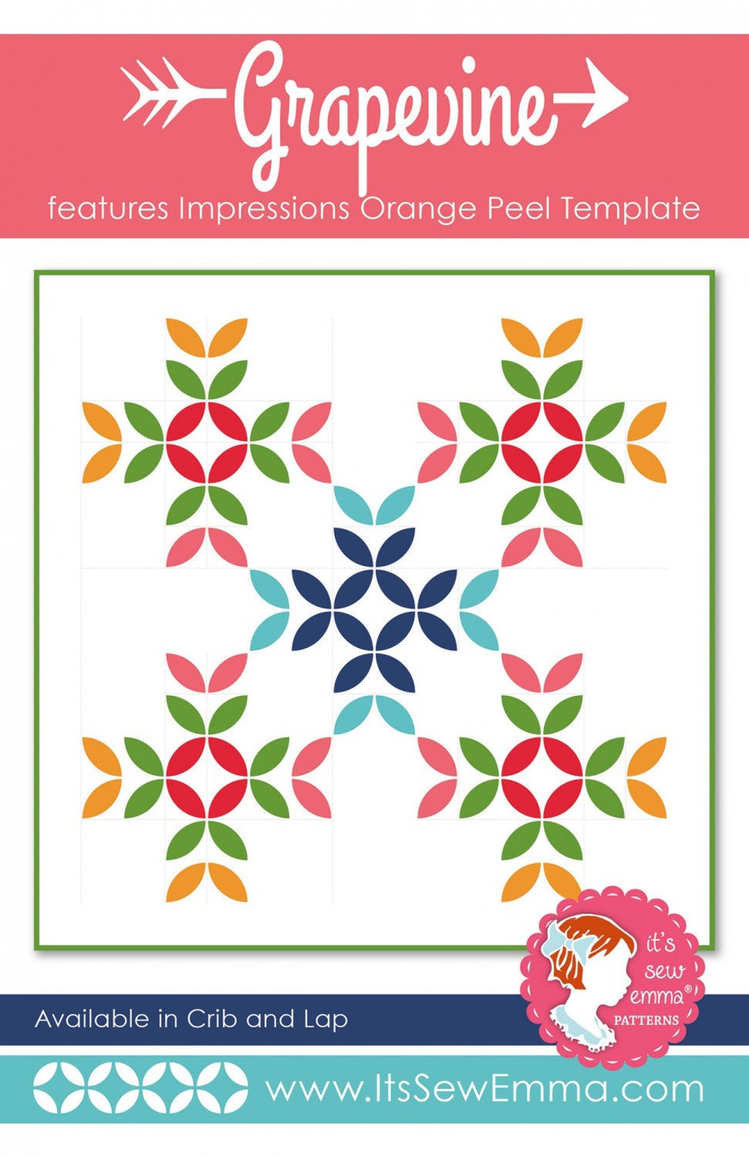 Grapevine Quilt Pattern by Its Sew Emma - Etsy