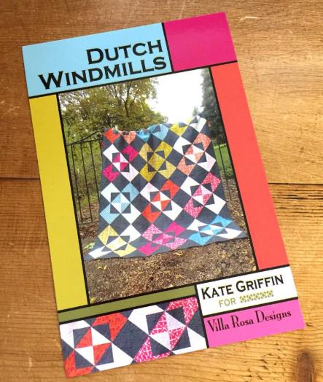 Dutch Windmills Quilt Pattern - Villa Rosa Designs - KG008 - Etsy