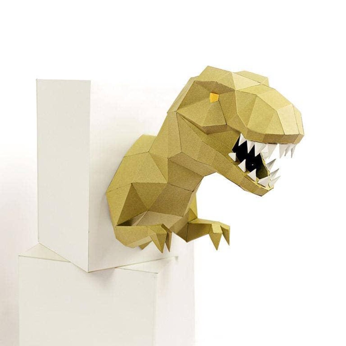 T-REX DIY Paper Craft Model - Papercraft World - Etsy