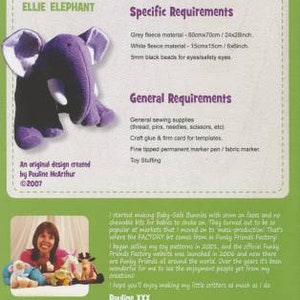 Funky Friends Factory - Ellie Elephant - Etsy