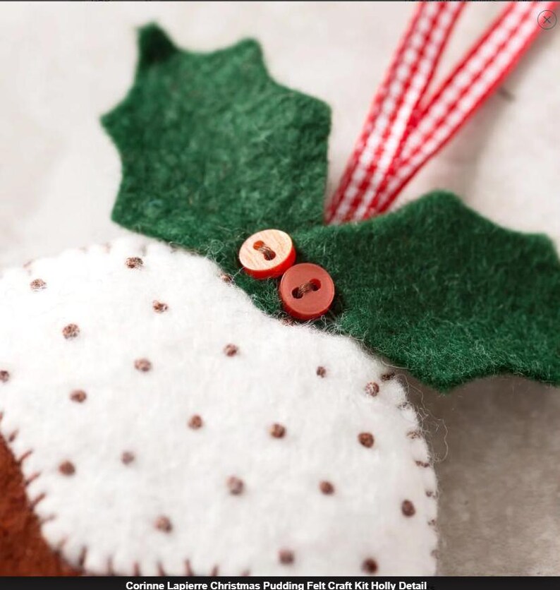 Corinne Lapierre - Corinne Lapierre - Wool Mix Felt Craft Kit Christmas ...