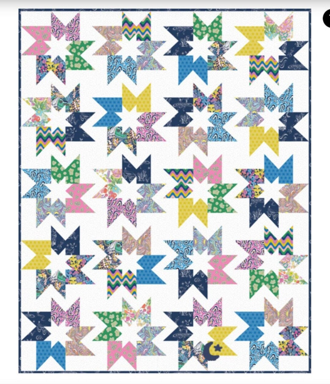 Cosmic Crush - Magic Garden Quilt Kit - Etsy