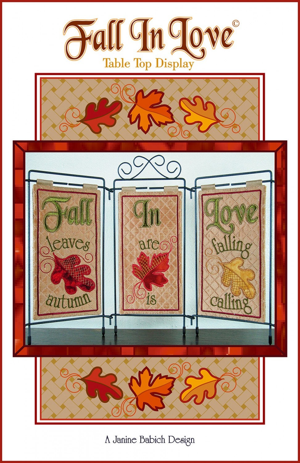 Fall in Love - From Janine Babich Designs - Machine Embroidery ...
