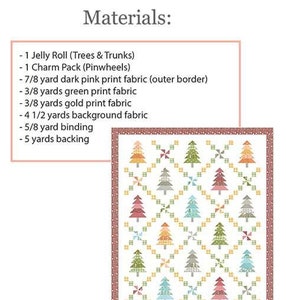 Regal Pines Quilt Kit - Sherri and Chelsea - Bountiful Blooms - Etsy