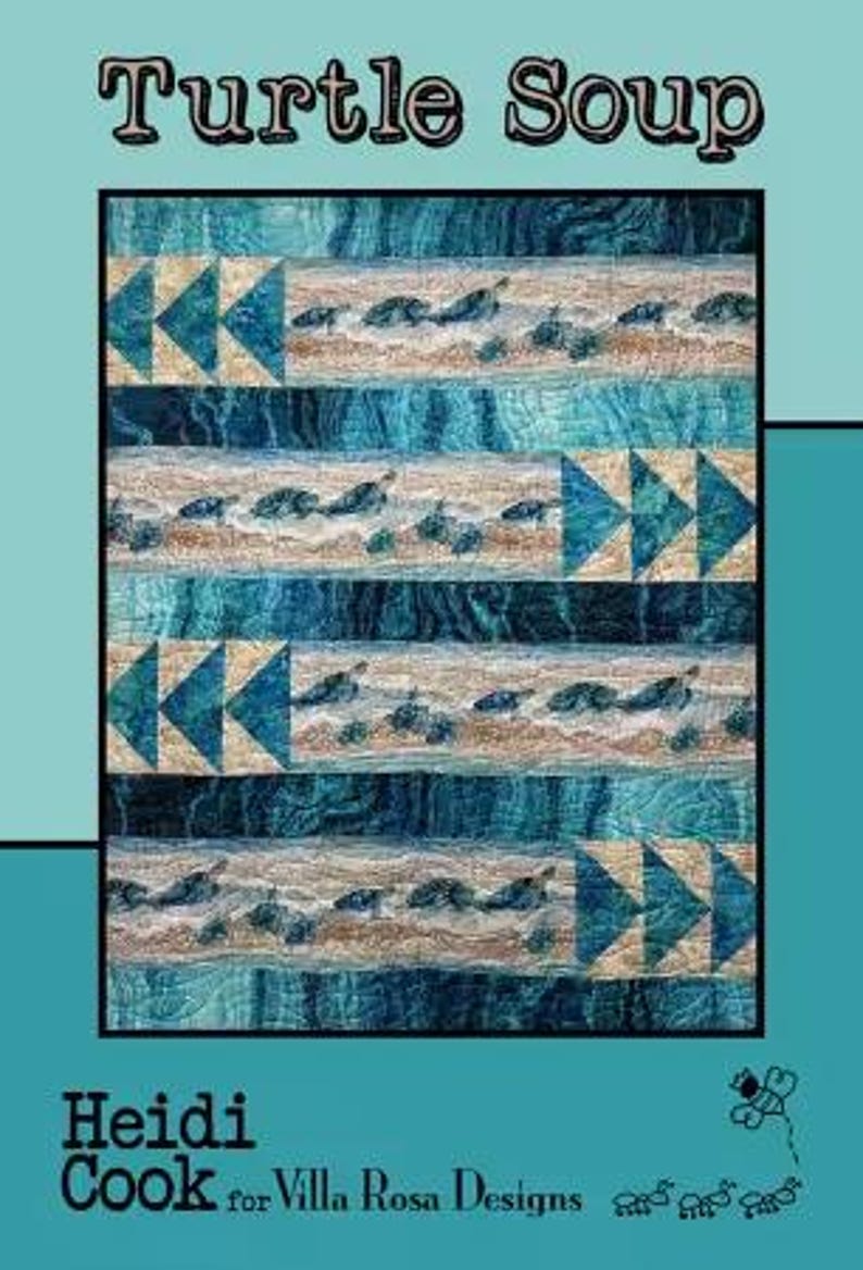 Turtle Soup Quilt Pattern - Heidi Cook - Etsy