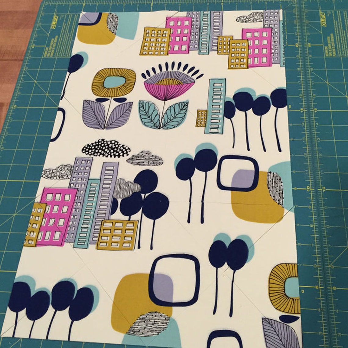 Only One Quilt Pattern for One Fabric or Panel - Orange Dot Quilts - Etsy