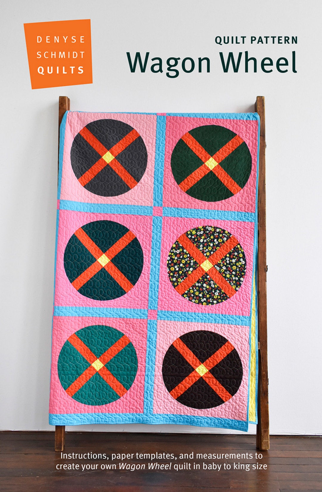Wagon Wheel Quilt Pattern - Denyse Schmidt Quilts - Etsy