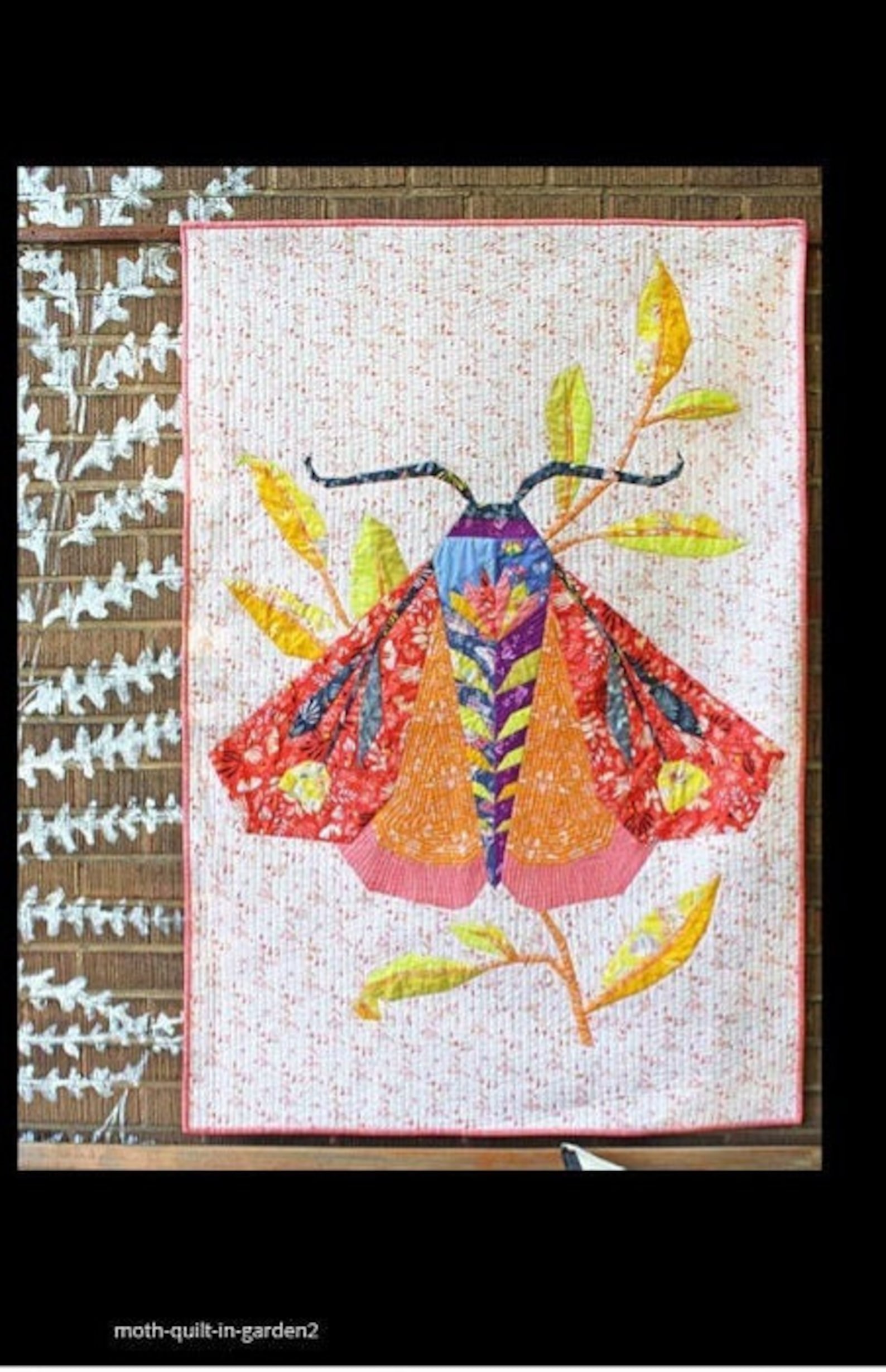 The Moth Quilt Pattern Tamara Kate - Aerial Fabrics by Windham - Etsy
