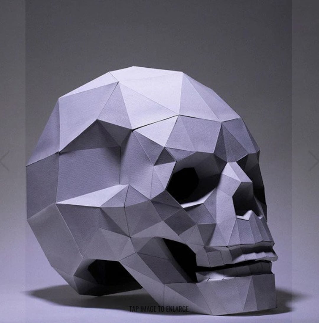 Skull - 3D Papercraft Art by Papercraft World Product - Incredible ...