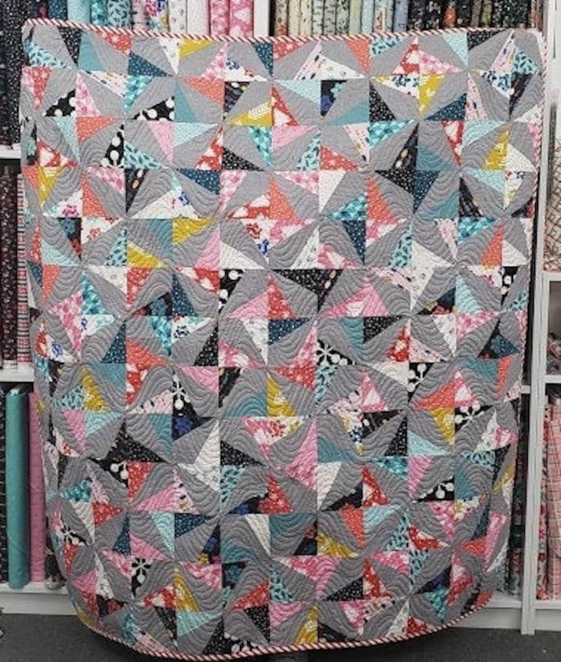Confetti Quilt Pattern by Tied With Ribbon From Creative | Etsy