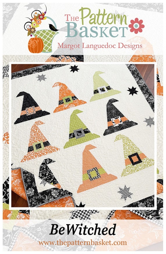 Bewitched Witch Hat Quilt Pattern From Pattern Basket - Etsy