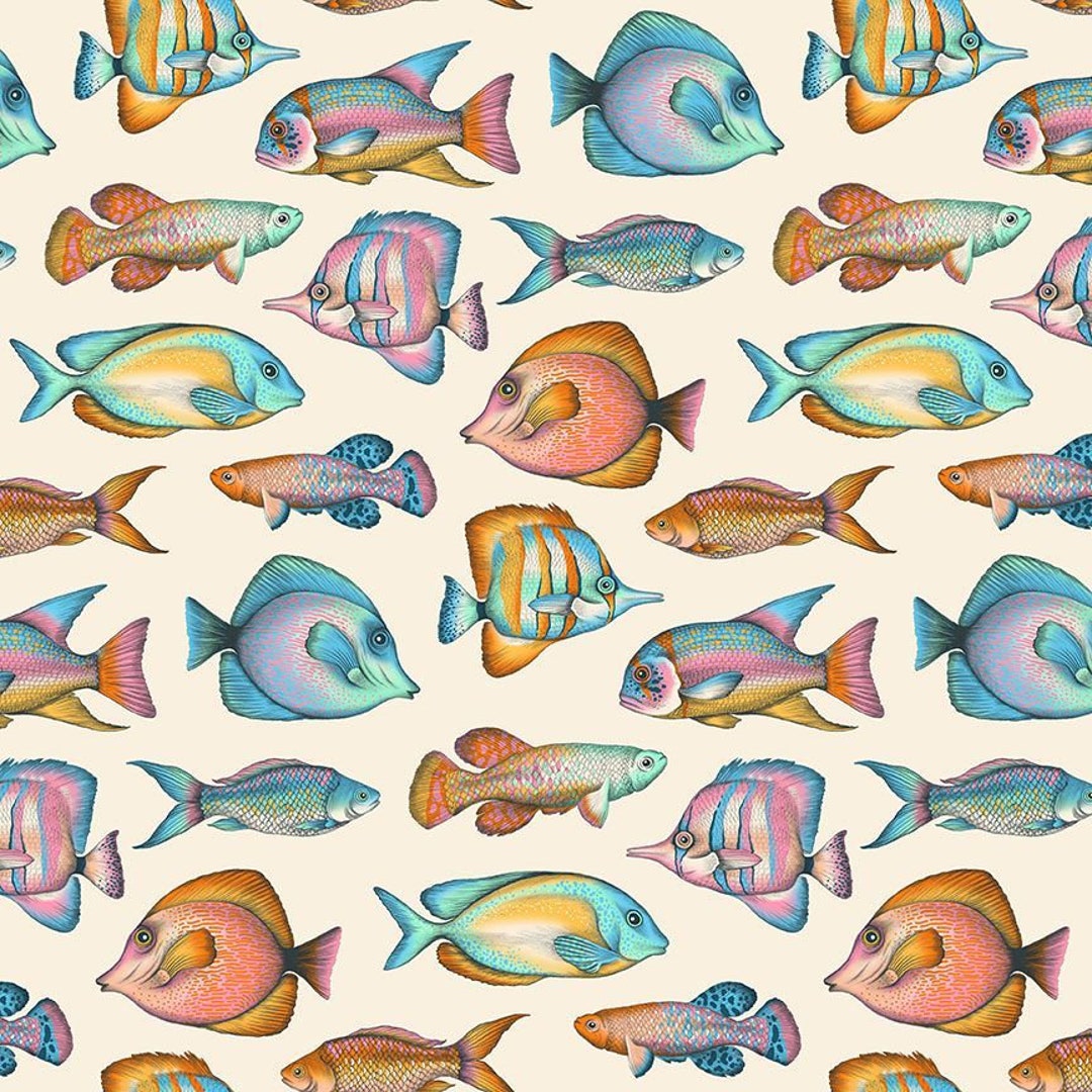 Dear Stella - FISH - STELLA-D2900 VANILLA - Etsy