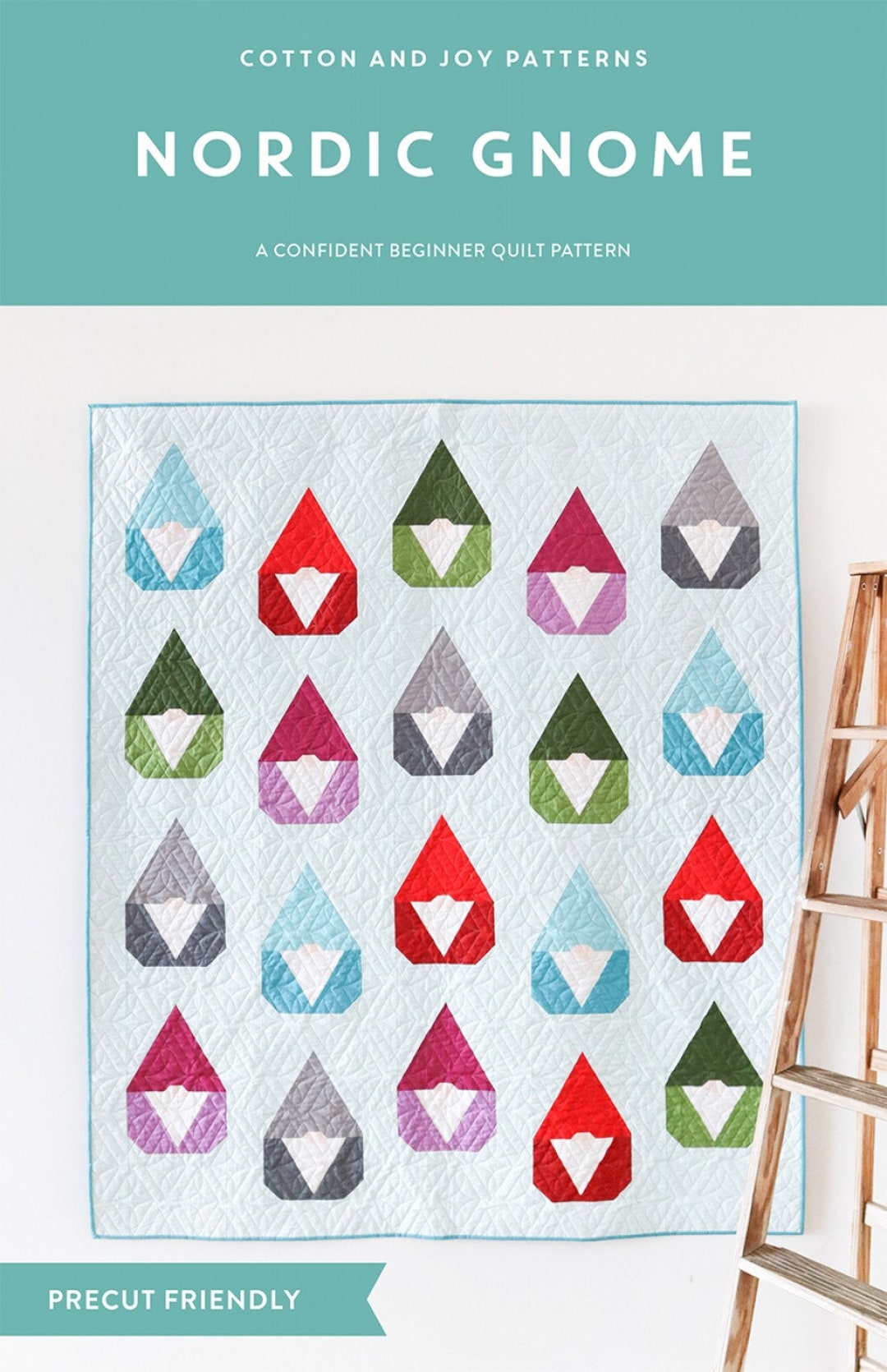 Nordic Gnome Quilt Pattern From Cotton and Joy by Gulick, Fran - Etsy