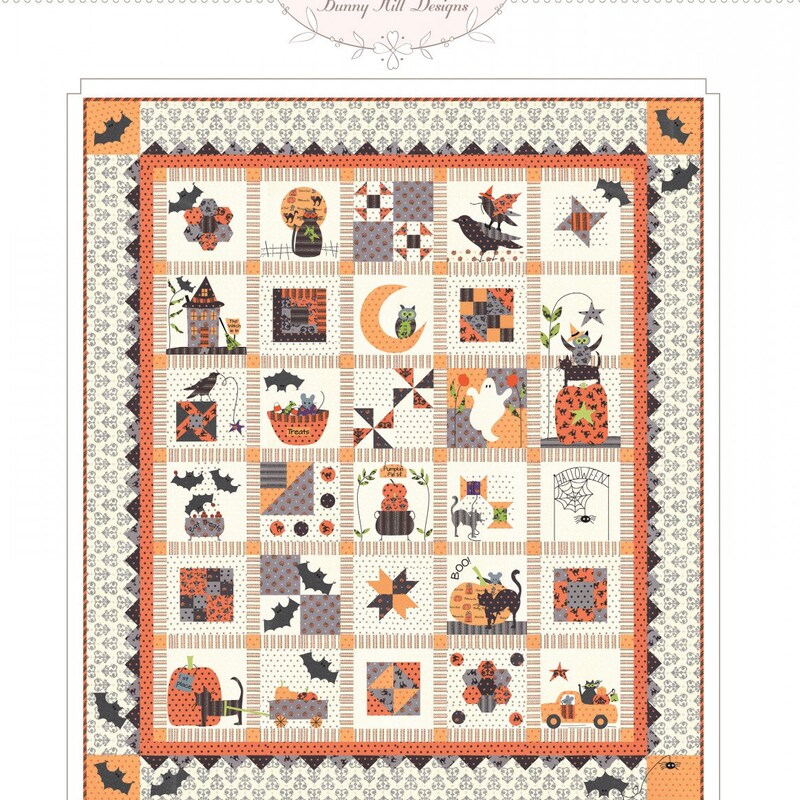 Halloween Quilt Pattern - Etsy