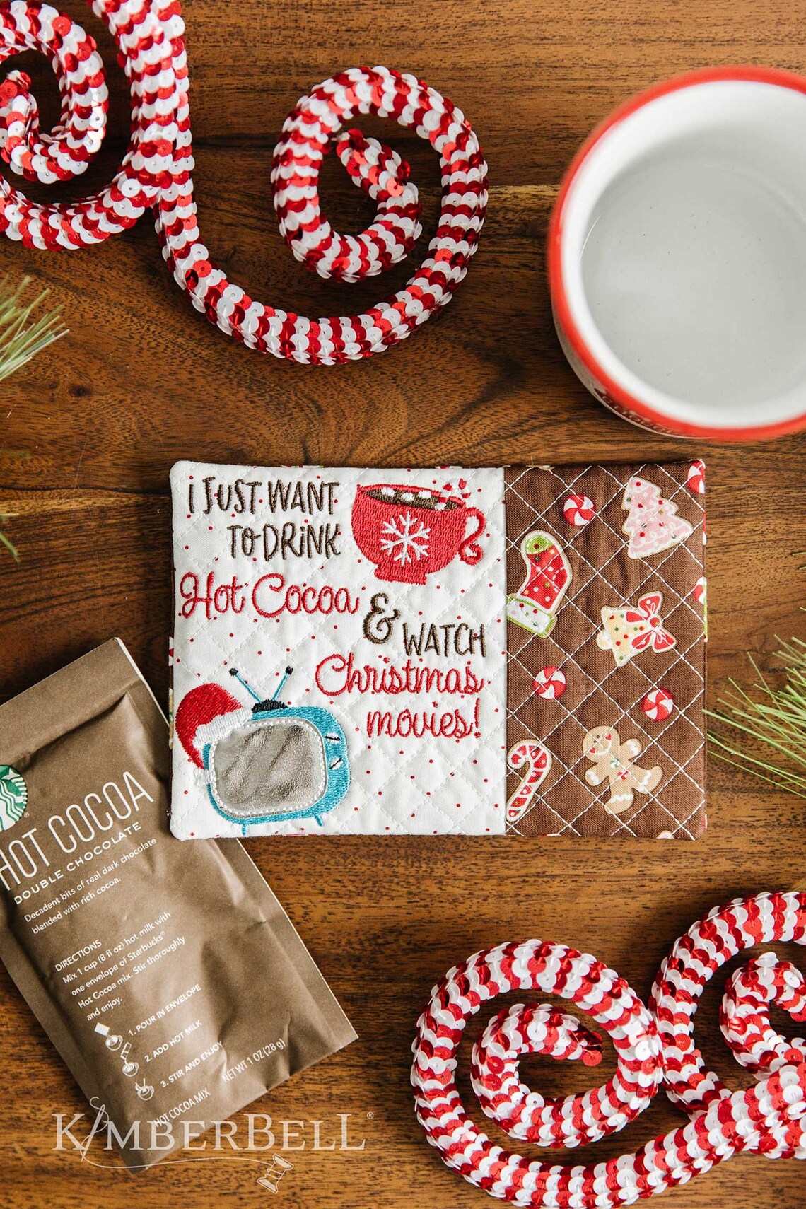 Kimberbell Mug Rugs Volume 4 Machine Embroidery CD Version | Etsy Canada