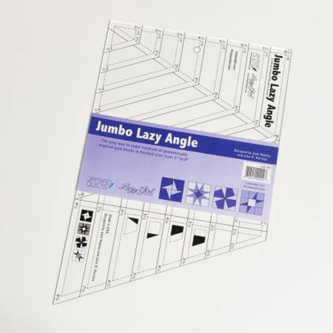 Jumbo Lazy Angle Ruler by Lazy Girl Designs - Jaybird Quilts Sewalong ...